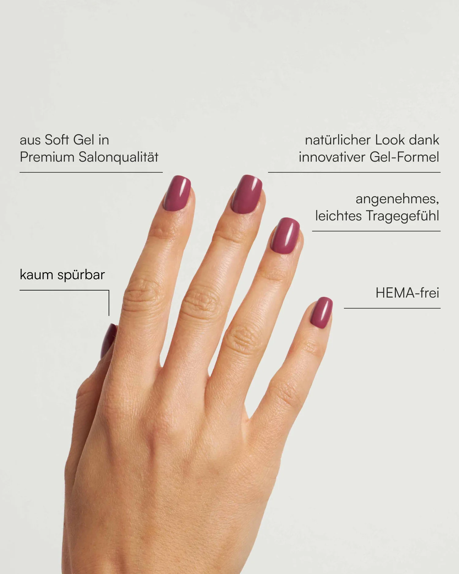 Bubblegum Short Square Soft Gel Press Ons - DOONAILS®