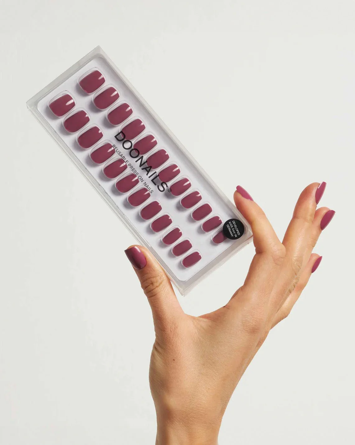 Bubblegum Short Square Soft Gel Press Ons - DOONAILS®